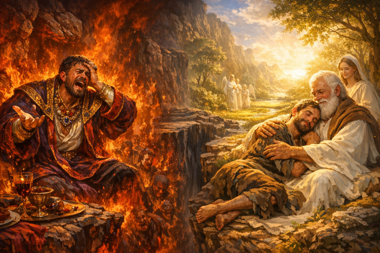 The Rich Man and Lazarus: A Story About Hell, or a Parable About ...